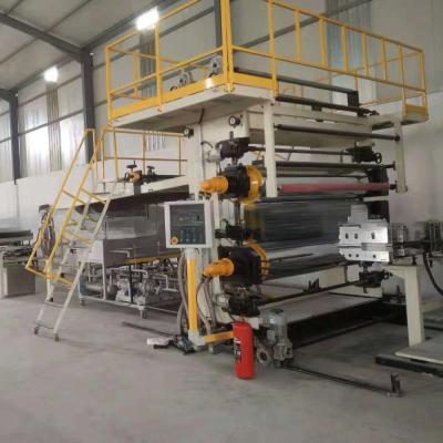 중국 컴퓨터화 된 PVC 인공 대리석 잎 제조 기계 판매용