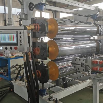 Китай Полностью автоматическая отдельная экструдерная линия по производству пластиковых листов и пластин продается