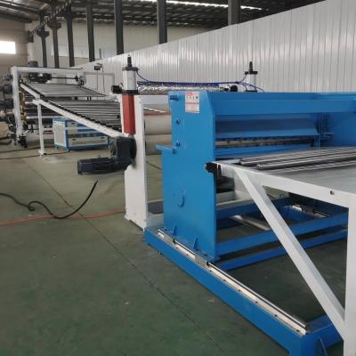 중국 플라스틱 가공을 위한 완전 자동 분리형 압출기 PP 엽/판 생산 라인 판매용