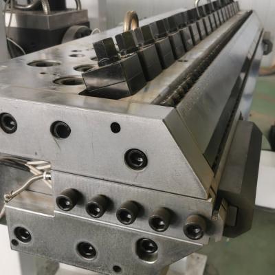 중국 플라스틱 가공을 위한 완전 자동 분리형 압출기 PP 엽/판 생산 라인 판매용