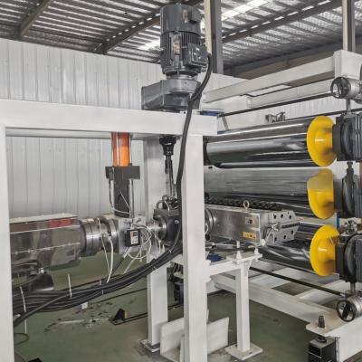 China Pedido personalizado Linha de produção de folhas/placas ABS de PP PE padrão CE com computadorizado à venda