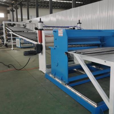 중국 사용자 지정 요청 CE 표준 PP PE ABS 엽/판 생산 라인 컴퓨터화 판매용