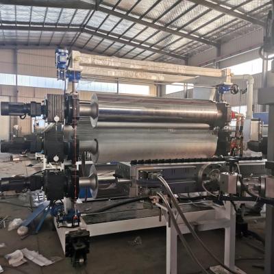 China 120/33 Estrutura de montagem do extrusor de tipo separado PP ABS PMMA Linha de produção de chapas/placas à venda