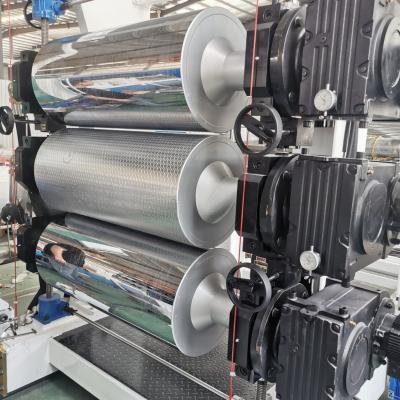 China Plastic Sheet Extruder Machine / PP PS Theromofroming Sheet Roll Extrusion Machine for sale