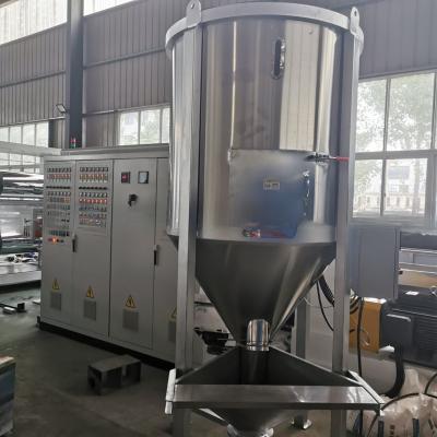 중국 플라스틱 PP PS 열형 롤 엽 엑스트루더 기계 엽 너비 600 mm 3000 mm 판매용