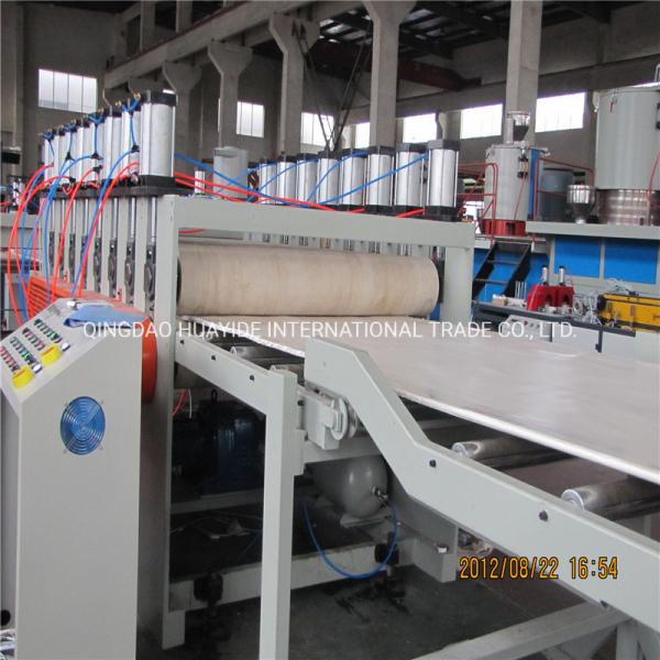 Quality Width 1600mm-2050mm PVC Foam Board Extrusion Line Twin Screw for sale