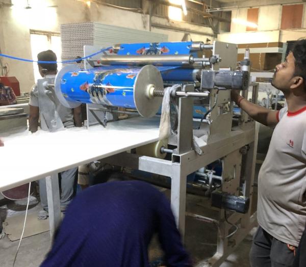 Quality 55/120 PVC Ceiling Panel Production Line 300mm PVC Wall Panel Machine for sale