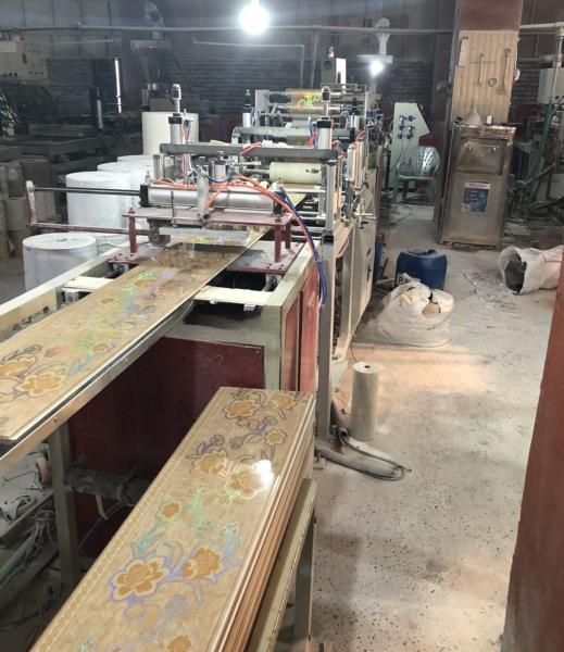 Quality 55/120 PVC Ceiling Panel Production Line 300mm PVC Wall Panel Machine for sale