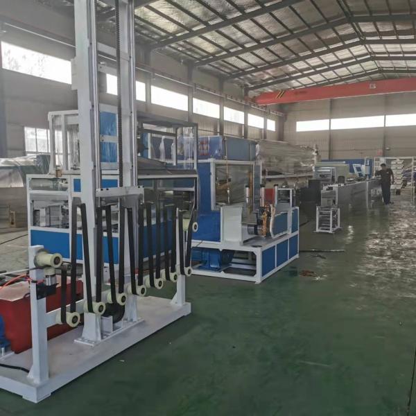 Quality Geo Band Plastic Sheet Extruder 50mm-100mm Geocell Production Line for sale