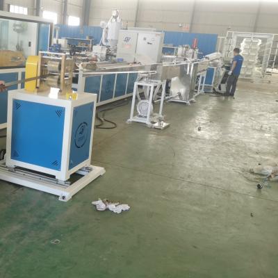 중국 장수생 Plastic Extruder 지오 스트랩 밴드 생산 라인 판매용