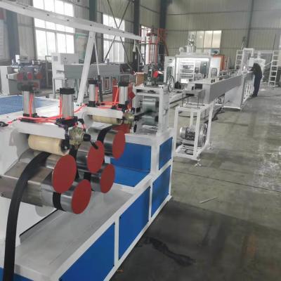 중국 장수생 Plastic Extruder 지오 스트랩 밴드 생산 라인 판매용