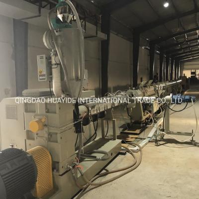 Китай Линия производства пластмассовых труб для подачи воды/газа для выхлопных систем с одним винтом продается