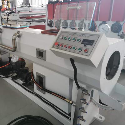 中国 コンピュータ化プラスチックパイプエクストルーダー機械 販売のため