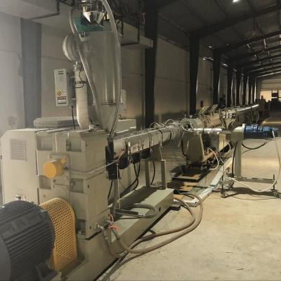 China Computerized Plastic Pipe Extruder Machine met volledig intermeshing Engagement System Te koop