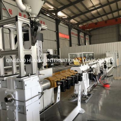 China Computerized Plastic Pipe Extruder Machine met volledig intermeshing Engagement System Te koop