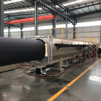 China Linha de produção de tubos de abastecimento de água/gás de grande diâmetro de plástico com pedido personalizado à venda