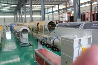 China Large Diameter HDPE Water Supply Pipe Production Line 90-315 mm with Automatic Control for sale