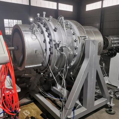 China HDPE-buis-extrudermachine met aanpassings- en computercapaciteiten Te koop
