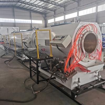 China Extrusora de tuberías de la línea de producción de tuberías de HDPE con sistema de enlace completo de entrelazamiento en venta