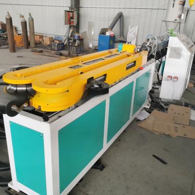 中国 カスタマイズされた要求 シングルスクリューPVC シングルウォールゴラジストパイプエクストルーダーマシン 販売のため