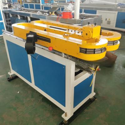China Extrusie-gietmachine voor snel afwerkende PVC-singelwandige gegolfde buislijn 65/33 Te koop