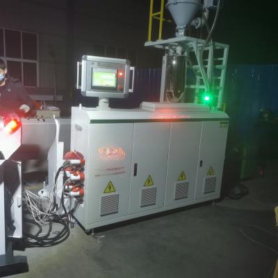 중국 사용자 정의 옵션 및 단일 나사와 함께 빠른 마무리 HDPE 파이프 extruder 기계 판매용