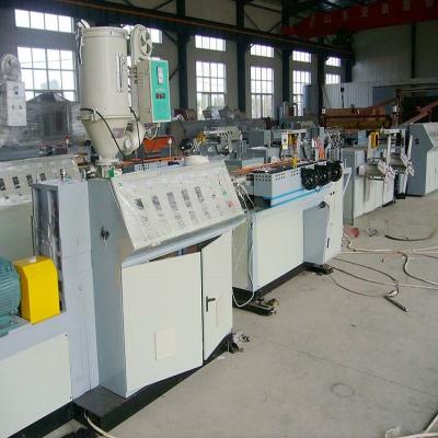 China Customization Latest Simple Operation PVC Single Wall Corrugated Pipe Production Line for sale