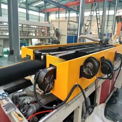 China Customization Latest Simple Operation PVC Single Wall Corrugated Pipe Production Line for sale