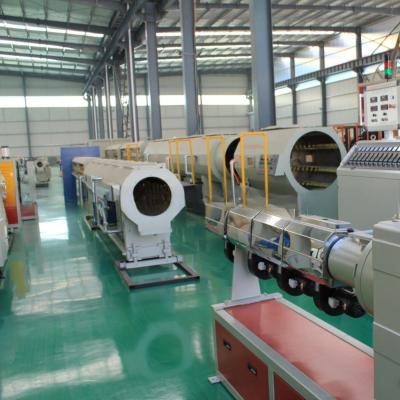 China Volledige verwevenheid systeem HDPE buis extrusie machine voor en duurzame productie Te koop