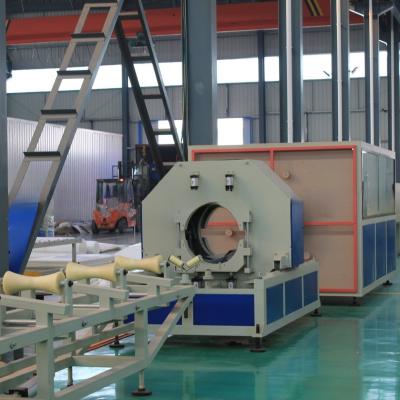 China Volledige verwevenheid systeem HDPE buis extrusie machine voor en duurzame productie Te koop