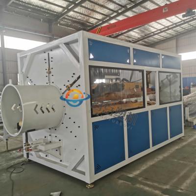 China Schätzte Lieferzeit PE-Rohrproduktionslinie mit Rohrextruder zu verkaufen
