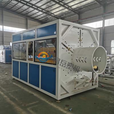 China Schätzte Lieferzeit PE-Rohrproduktionslinie mit Rohrextruder zu verkaufen