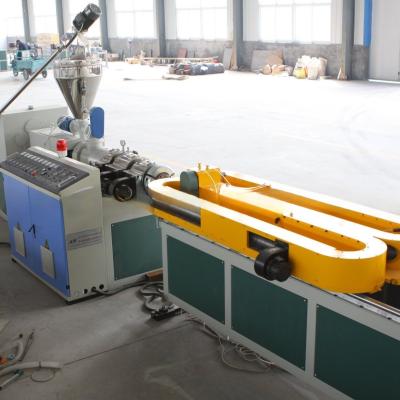 China Customized PA PVC Single Wall Corrugated Pipe Production Line with Customization for sale