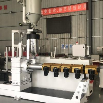 Китай Производственная линия выхлопных труб HDPE с глубокой конструкцией и производительностью канала с винтом продается