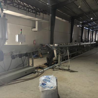 Китай Линия производства одношрубовых труб из HDPE с полной системой сцепления продается