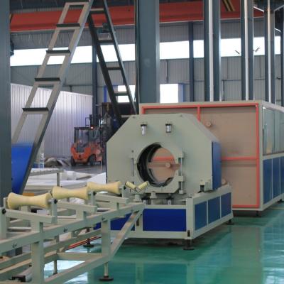 China Extrudermachine voor extruderbuizen voor HDPE-kunststof met een laag onderhoud Te koop