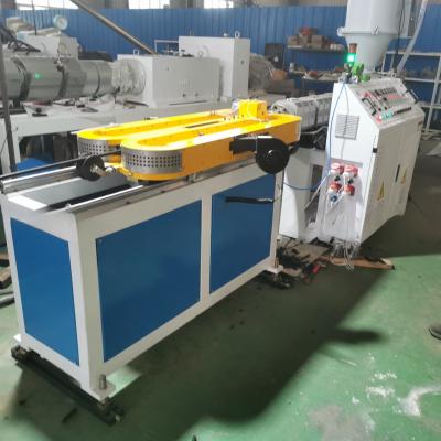 China 20-63mm Pipe Extruder Durle Plastic PE PVC Single Wall Gegooid Pipe Productie Lijn Te koop