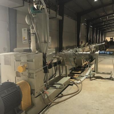 China Beste HDPE-buis-extrudermachine met buis-extruder en restitutie inbegrepen Te koop