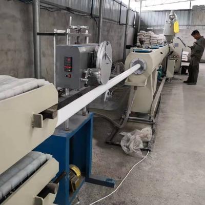 中国 効率化のために自動パイプ挤出機によって強化された価値のあるPEパイプ生産ライン 販売のため