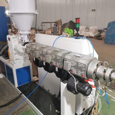China High Automation SJ50 PP PE PA Single Wall Corrugated Pipe Line for PE and PA Pipes for sale