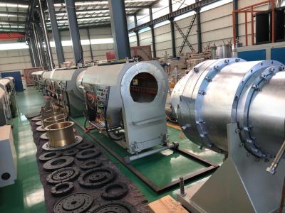 中国 Mpp 電気パイプ生産ライン 機械出力 400 kg/h 75-250 mm 販売のため