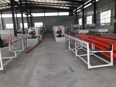 China Mpp-Produktionslinie für Elektrizitätsrohre mit Maschinenleistung von 400 kg/h und 75-250 mm zu verkaufen