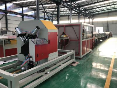 China Volledig verweven plastic HDPE-pijp holle buis productie-machine extrusie lijn Te koop