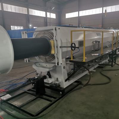 China Eenvoudige schroef extruder Plastic watervoorziening HDPE buismachine extrusie lijn voor het voordeel Te koop