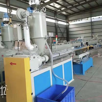 China Productielijn voor PVC-PE-gegooide buis met een enkele wand van Changyue Te koop