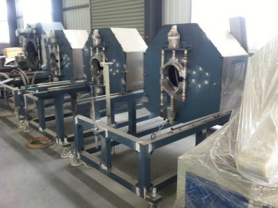 China Separate Typ Extruder HDPE PP PPR Rohr Produktionslinie mit Montage-Struktur zu verkaufen