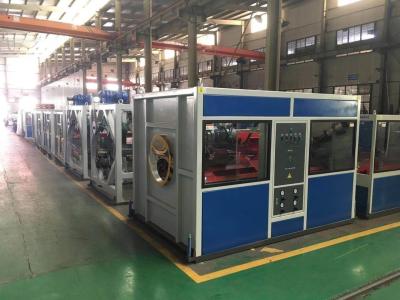 China Separate Typ Extruder HDPE PP PPR Rohr Produktionslinie mit Montage-Struktur zu verkaufen