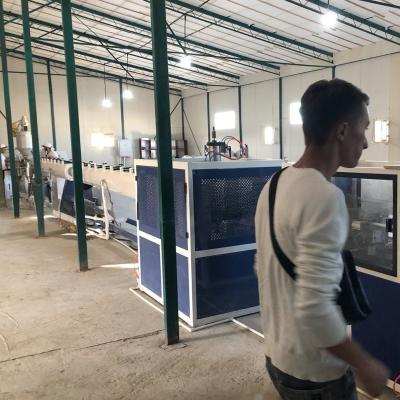 China Productielijn voor PPR-buizen met diep schroefschroefkanaalstructuur en PE-verwerkte kunststof Te koop