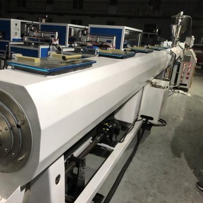 中国 深スクリューチャネル構造 パイプのためのフルインターメッシングPVCパイプエクストルーションマシン 販売のため