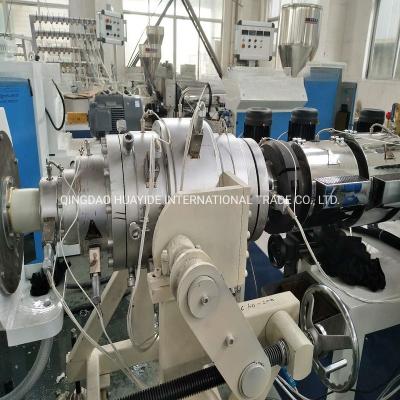 China Automatische hogesnelheidspvc-upvc-pijpproductielijn met diepe schroefkanaalstructuur Te koop